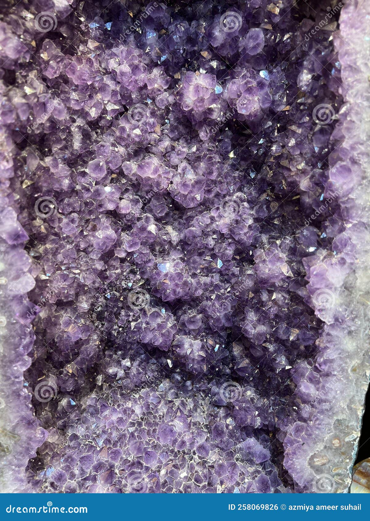 Geode stock photos stock photo. Image of geode, crystal - 258069826