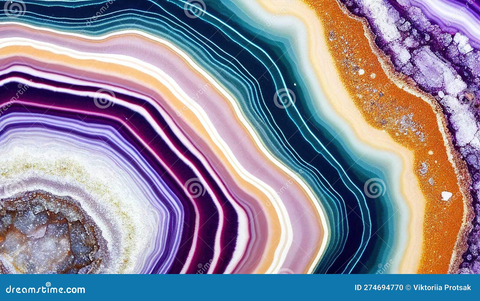 Geode Textures Backgrounds, Generative AI Stock Illustration ...