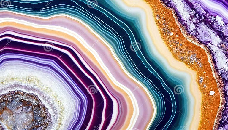 Geode Textures Backgrounds, Generative AI Stock Illustration ...