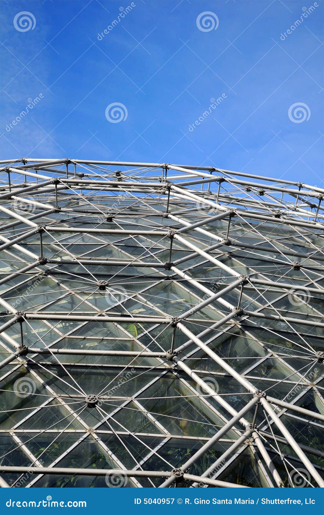 Geodesic Building stock image. Image of structure, steel - 5040957