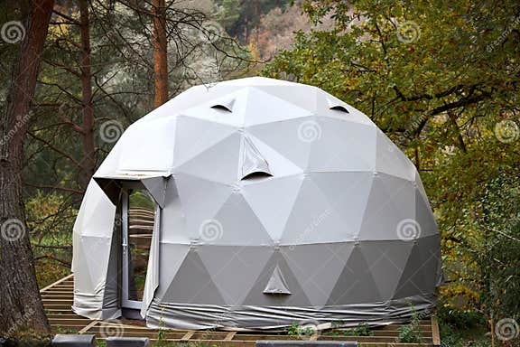 Geodesic Dome is a Hemispherical Thin-shell Structure Lattice Shell ...