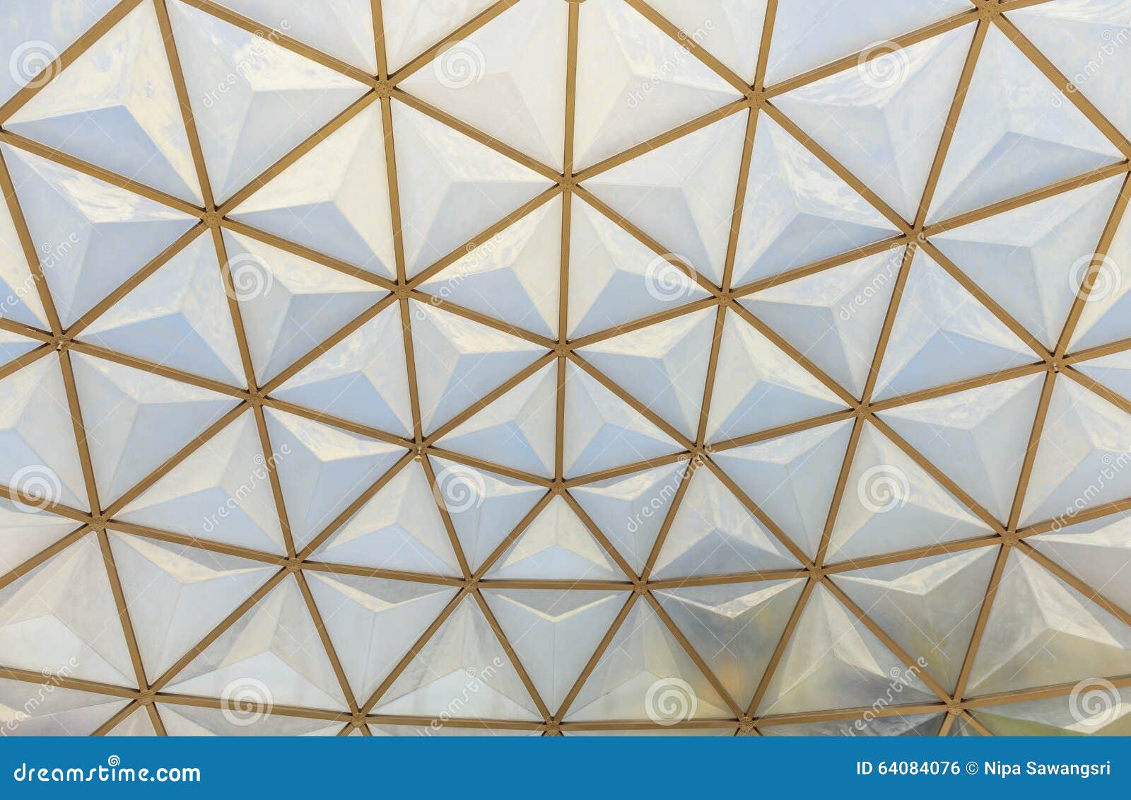 Geodesic Dome Roof Structure Stock Photo - Image of glass, psychedelic ...