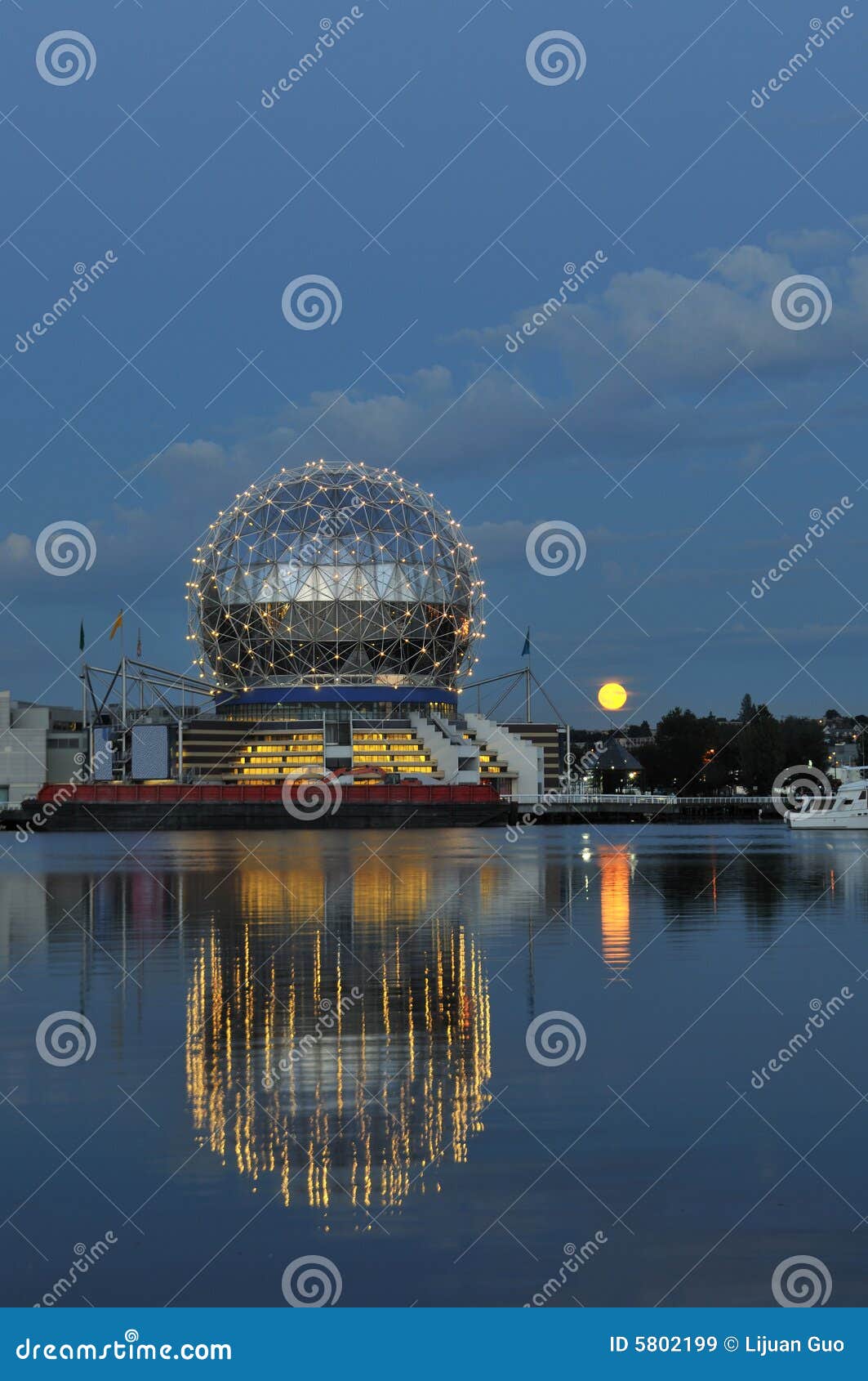 Geodesic Dome of Science World Editorial Stock Image - Image of false ...
