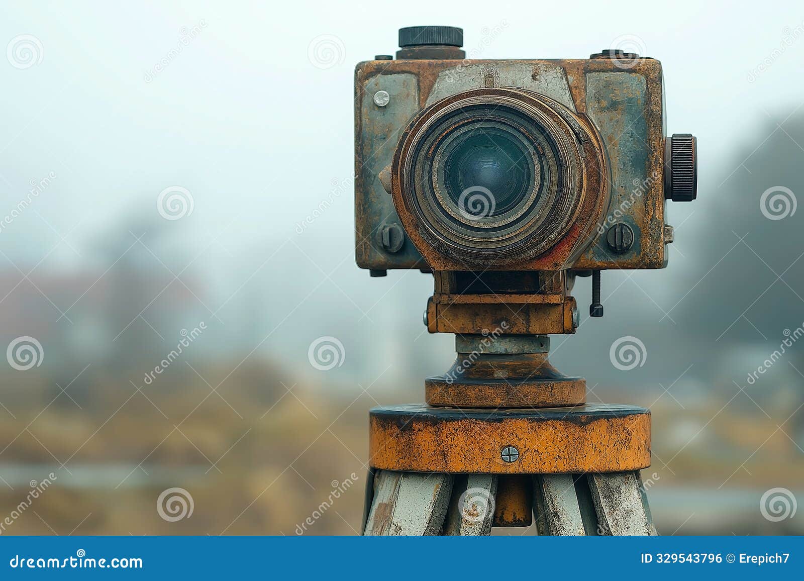 A Geodesic Theodolite in Use, with a Blurred Background Stock Photo ... A Geodesic Theodolite in Use, with a Blurred Background Stock Photo ...