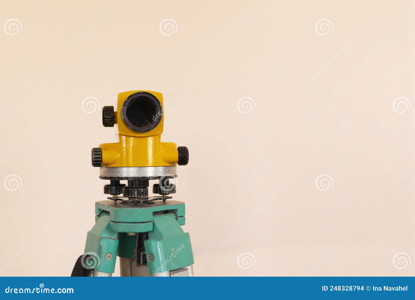 Level.The Device For Determining The Horizon And Vertical. Royalty-Free ...