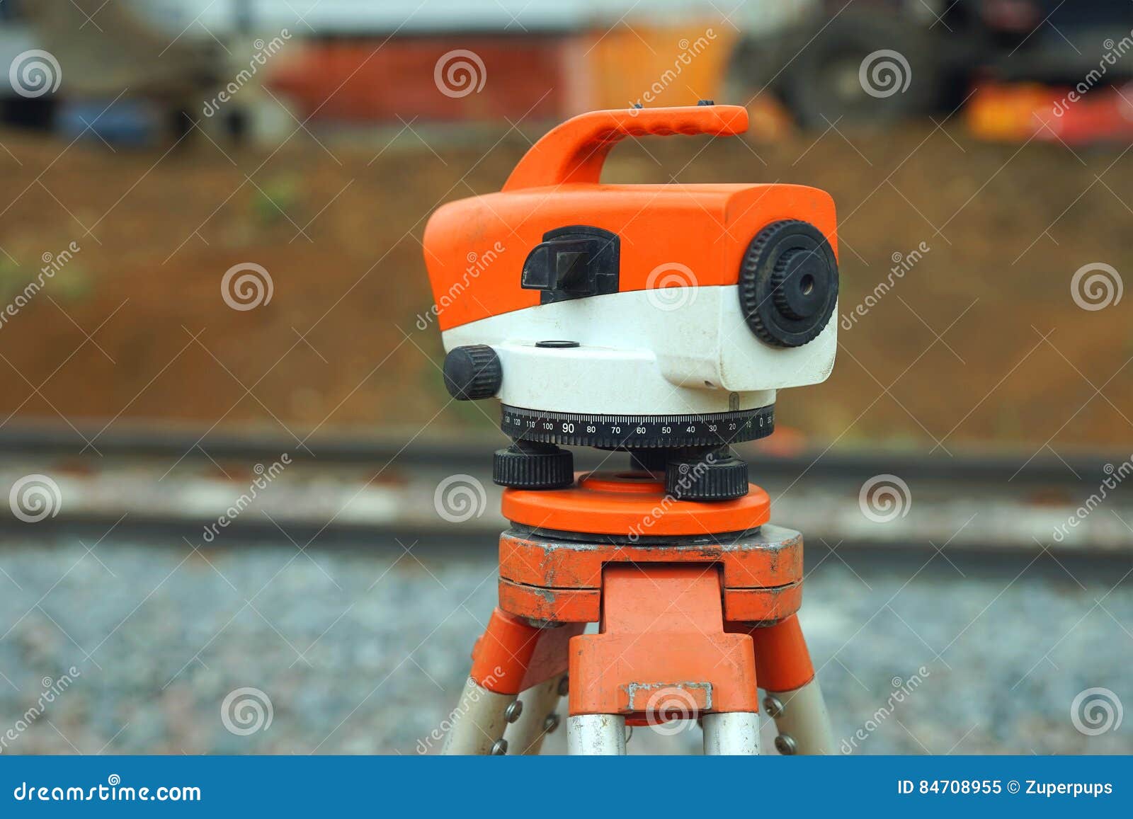 Geodetic device stock image. Image of accuracy, geodesic - 84708955