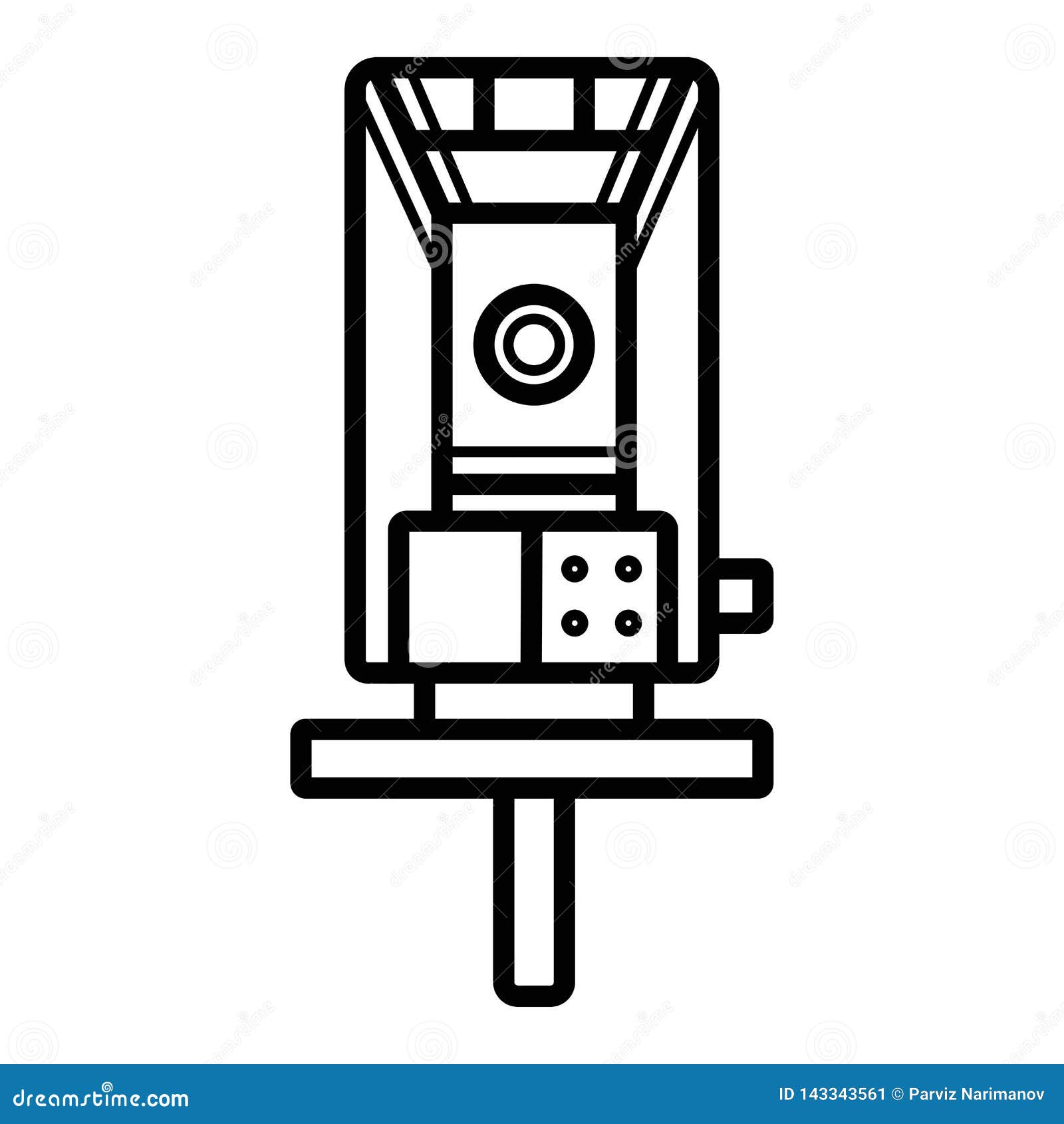 Geodetic Optical Measuring Laser Level Devices. Tachymeter, Theodolite ...