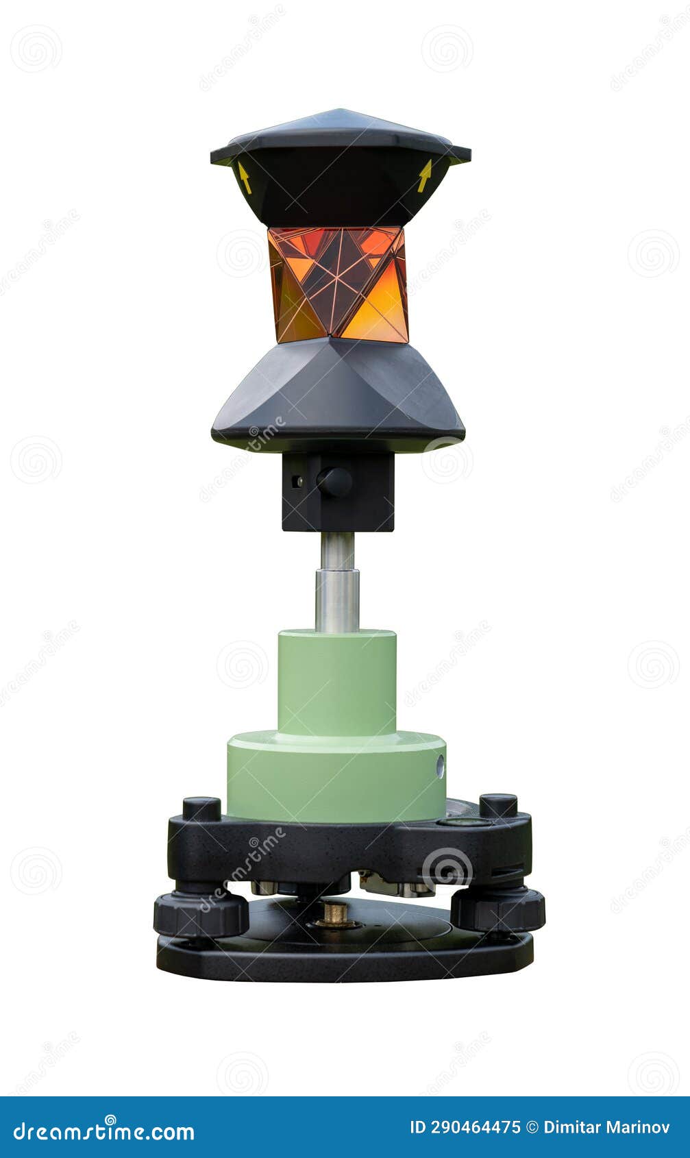 Geodetical target stock image. Image of precise, geodetical - 290464475