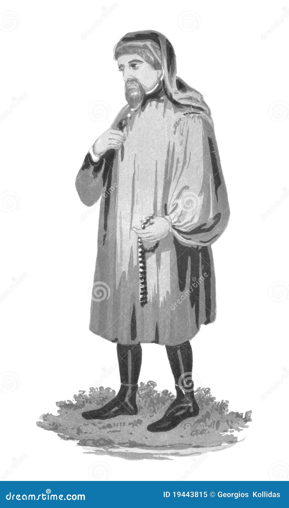 Geoffrey Chaucer editorial image. Image of antique, courtier - 19443815