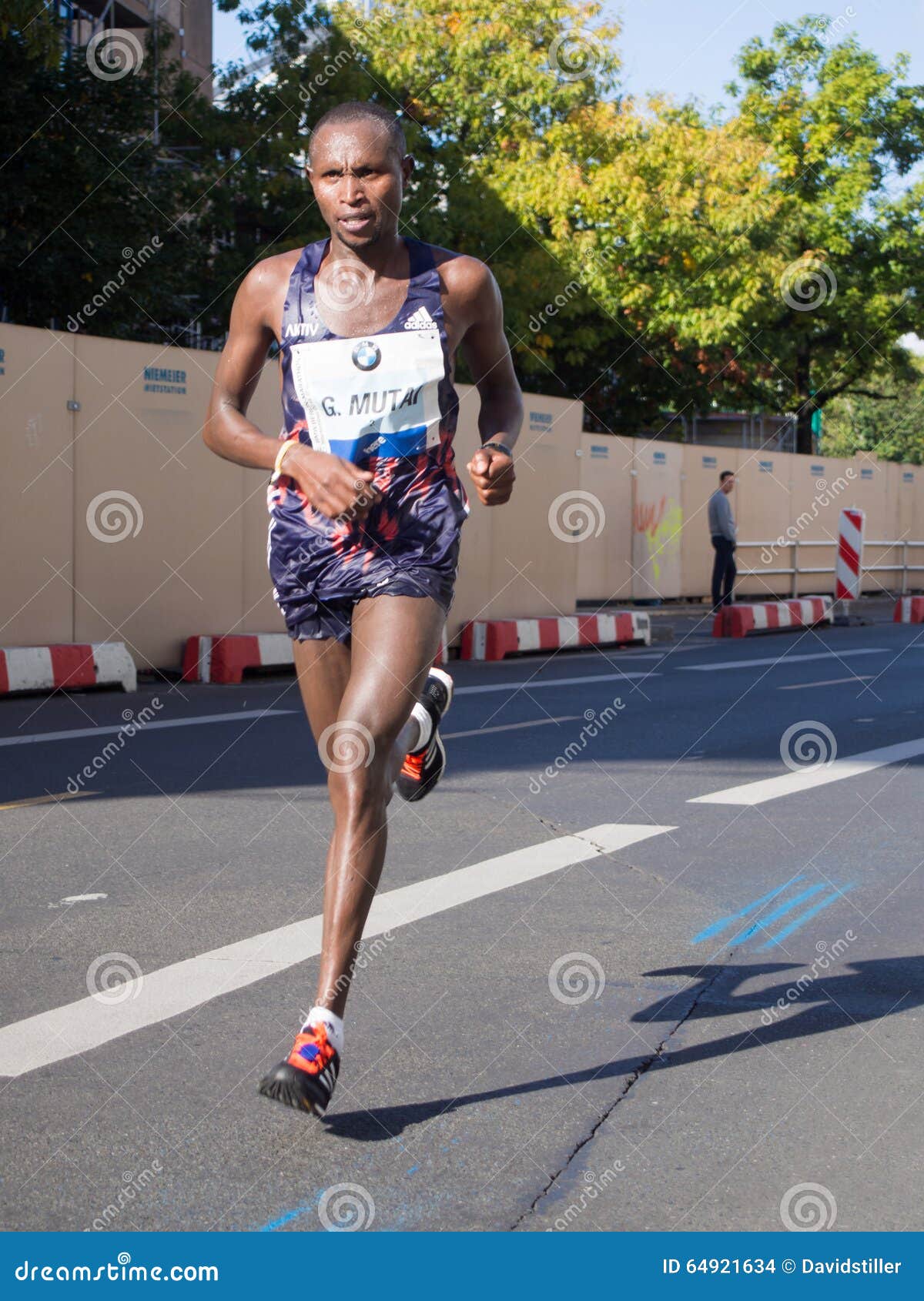 Geoffrey Mutai at Berlin Marathon 2015 Editorial Stock Image - Image of ...