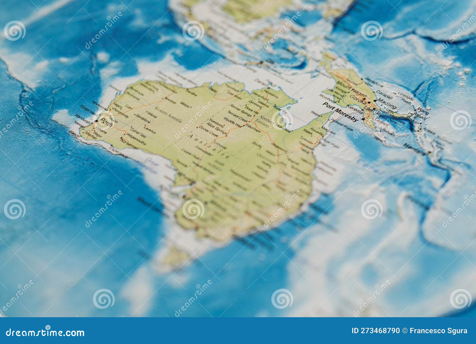 Geographic Map of the World Stock Photo - Image of world, geography ...