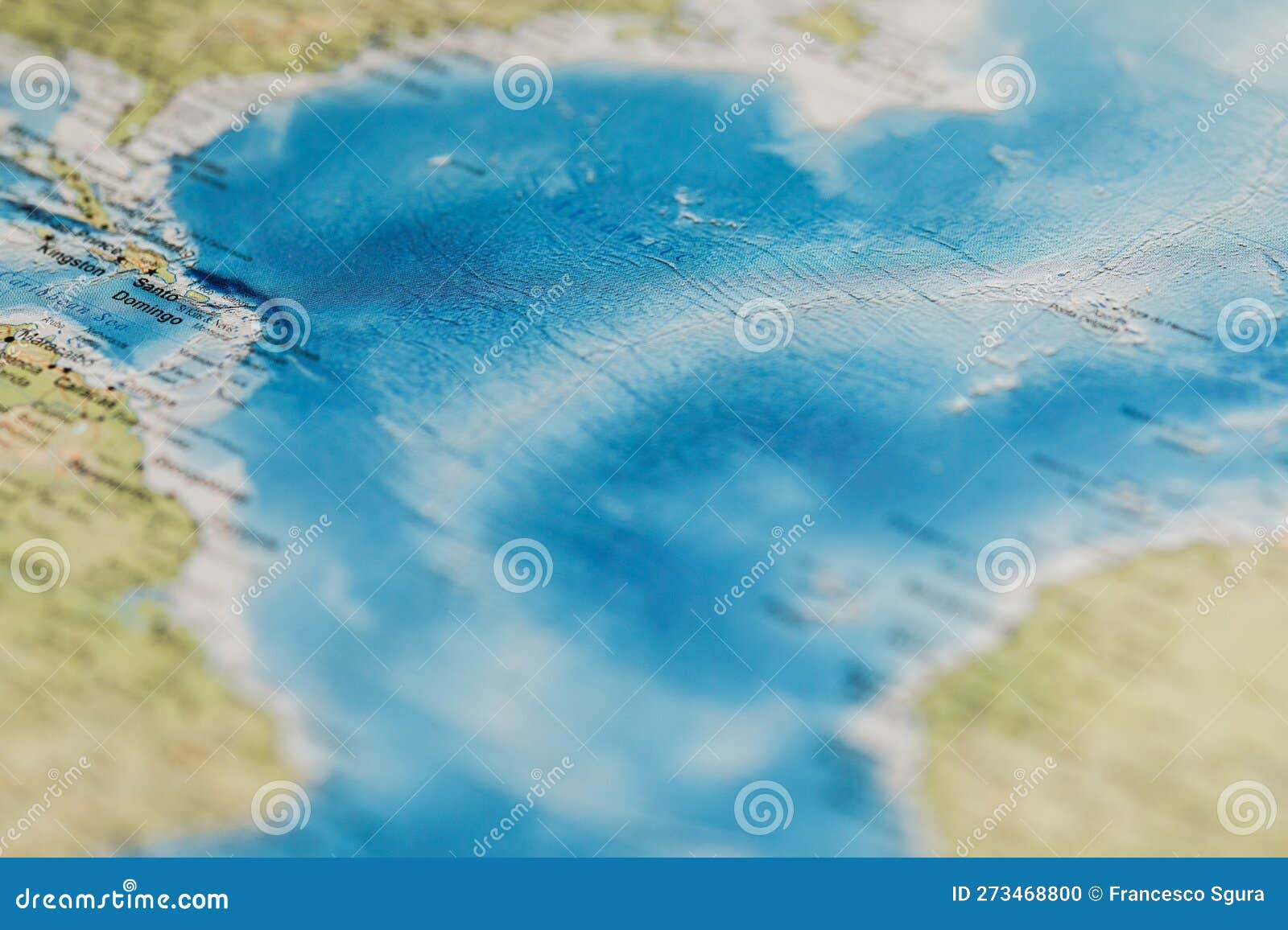 Geographic Map of the World Stock Photo - Image of cartography, atlas ...