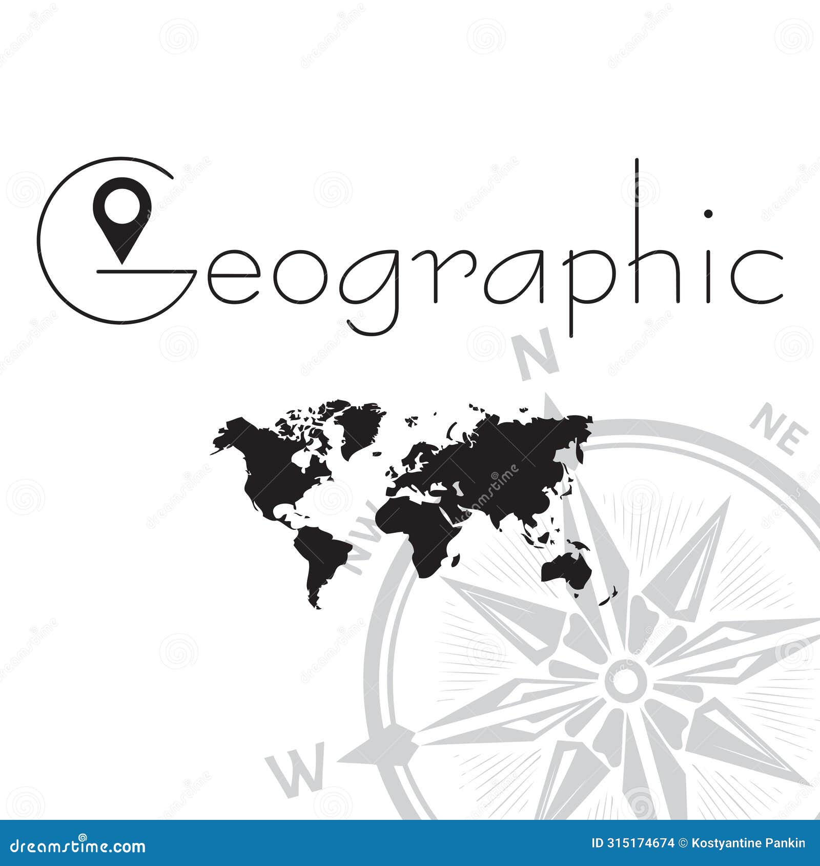 Geographic stock vector. Illustration of chapter, industry - 315174674