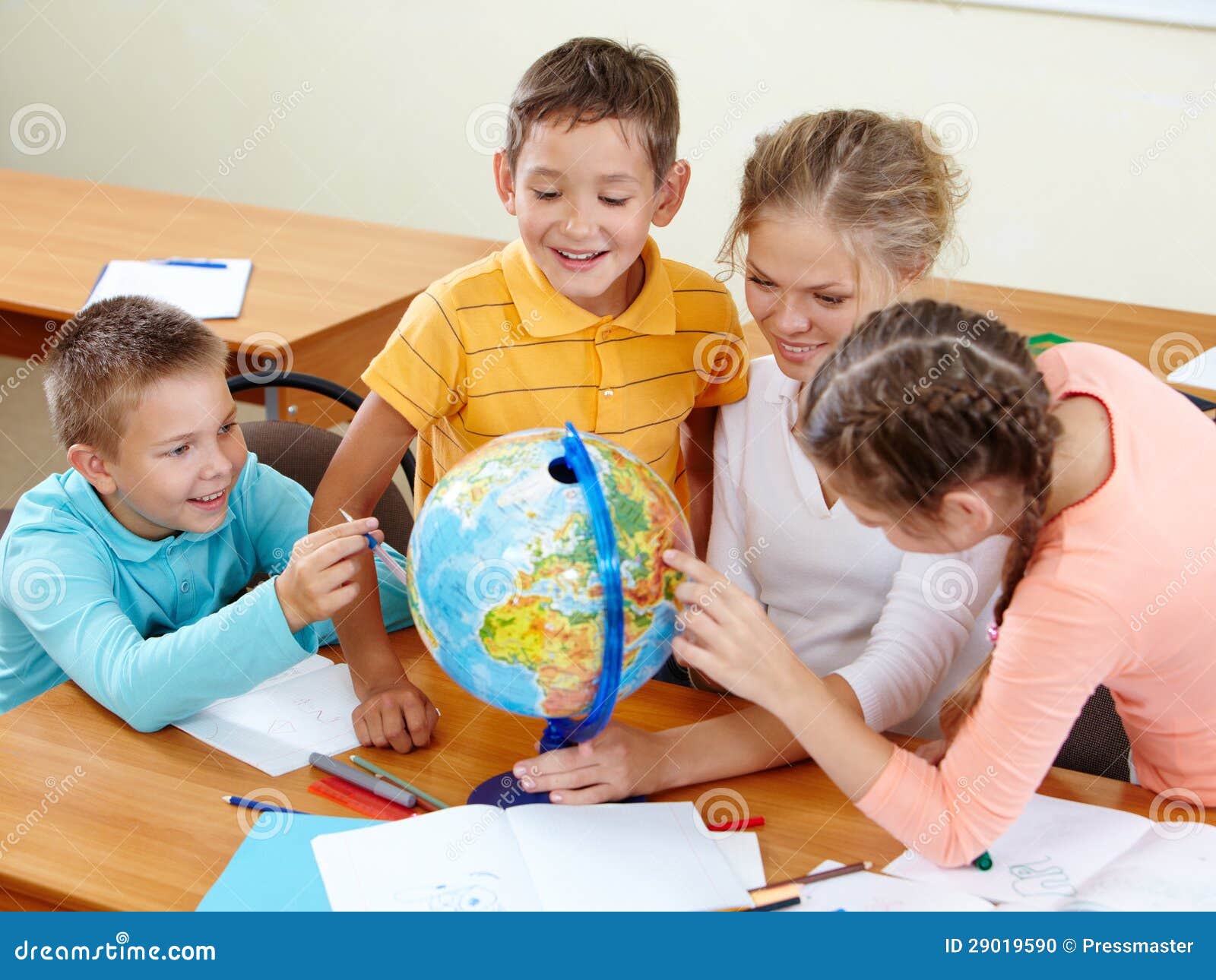 Geography lesson stock photo. Image of learn, clever - 29019590