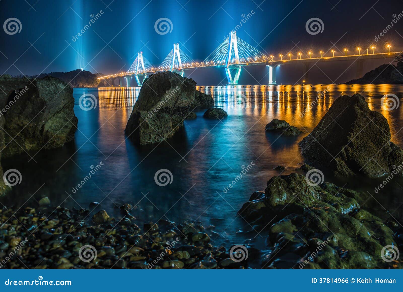 Geoje bridge stock photo. Image of bridge, driving, busy - 37814966