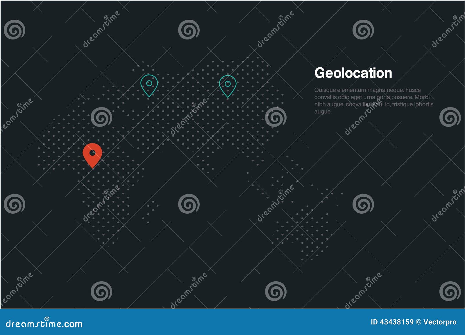 Geolocation map stock vector. Illustration of geography - 43438159