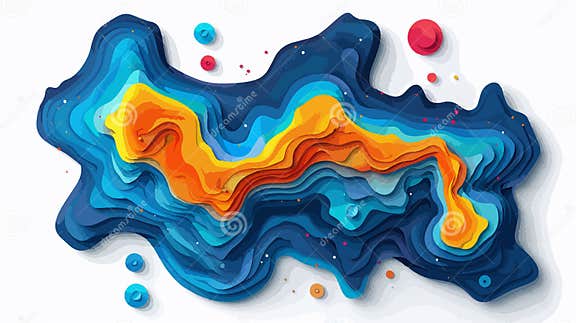 Geologic Mapping Abstract Concept Vector Illustration Stock Vector ...