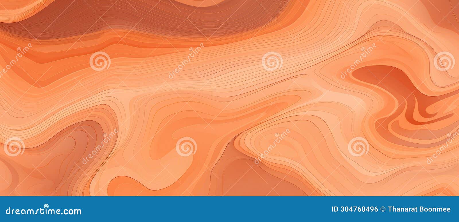 Geological Abstract Resembling a Contour Line Map, Creating a Unique ...