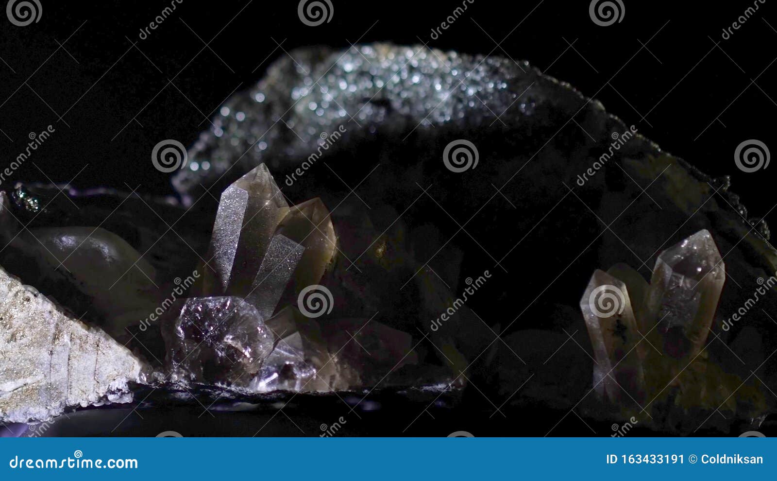 Geological Crystals, Stones, Excavations Stock Image - Image of color ...