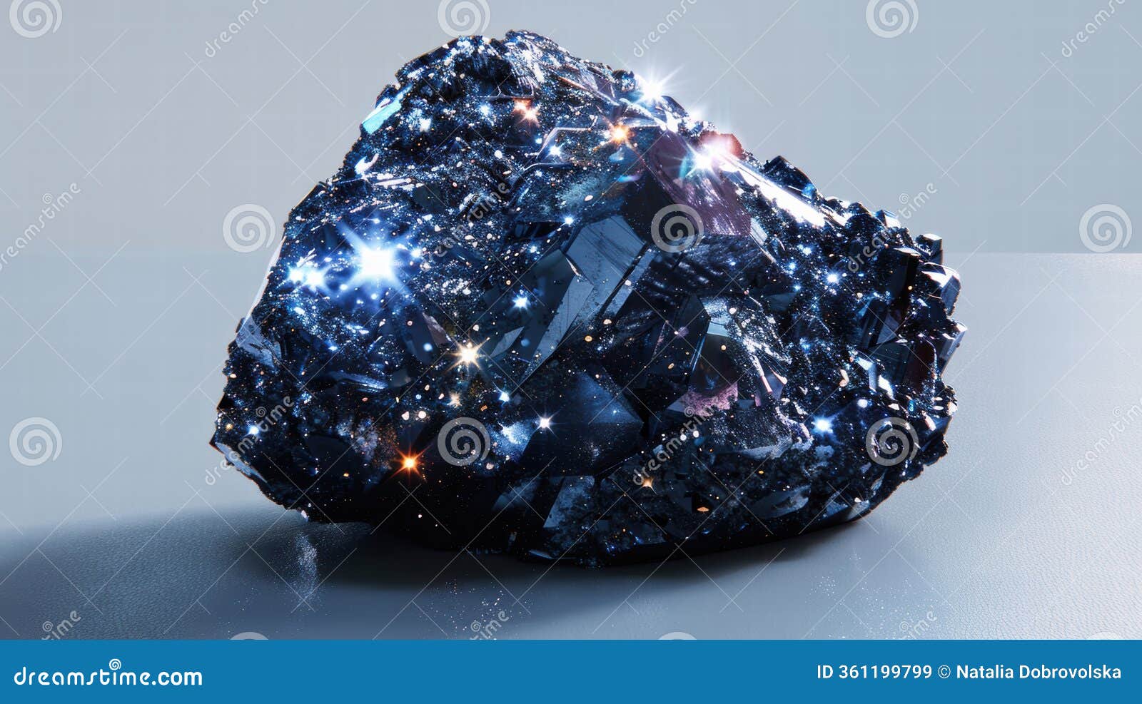 Geological Deposits Containing Valuable Ore and Minerals. Stock Image ...