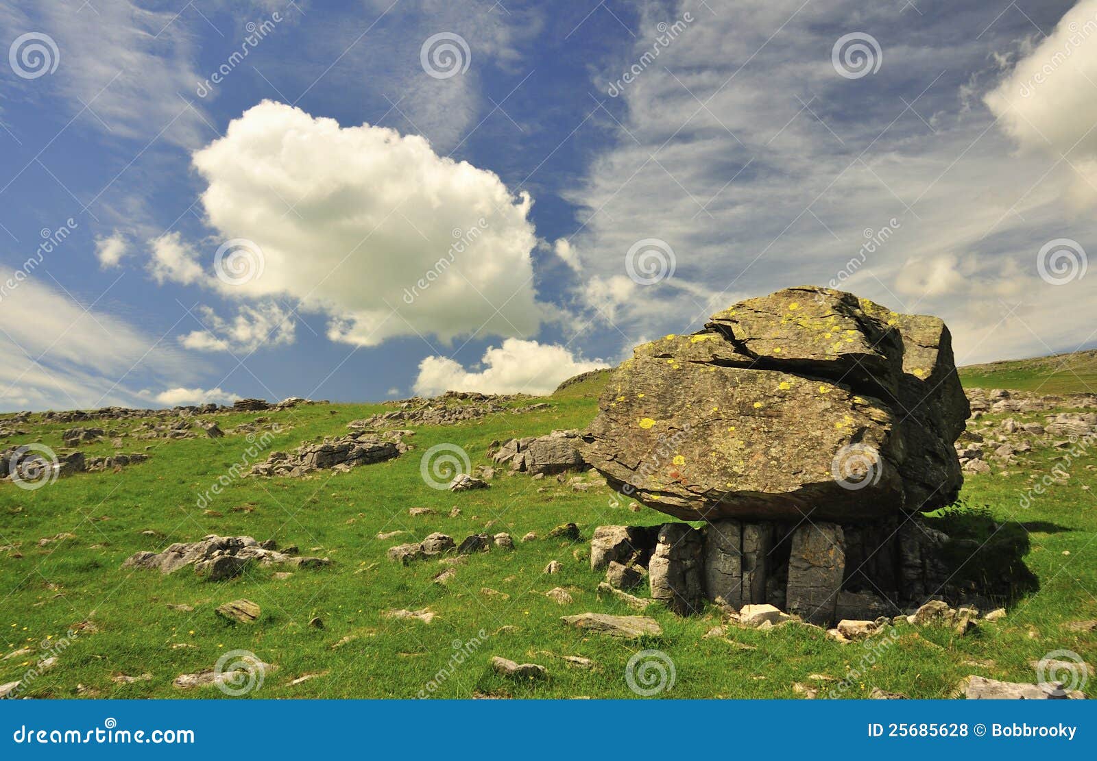 Geological Erratic, Norber, Yorkshire Stock Photo - Image of yorkshire ...