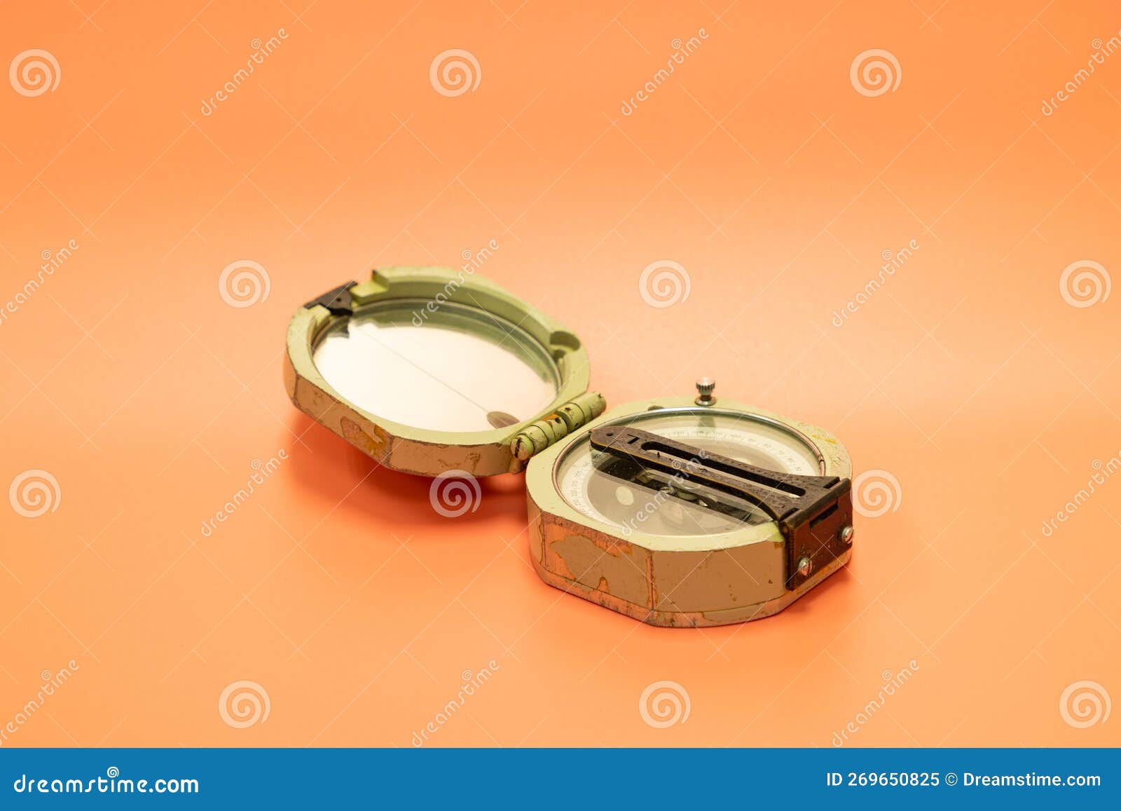 Geological Fieldwork Tools: Hammer, Compass, Magnifying Glass, Rock ...