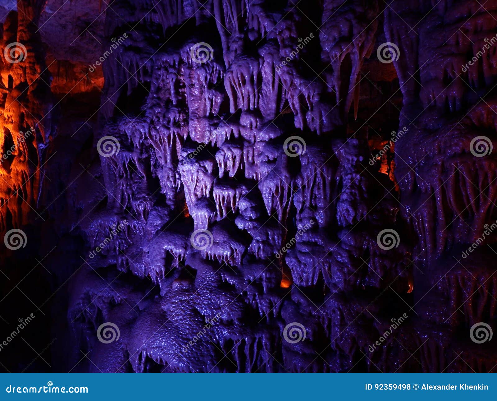 Geological Formation Underground. Stock Photo - Image of design ...