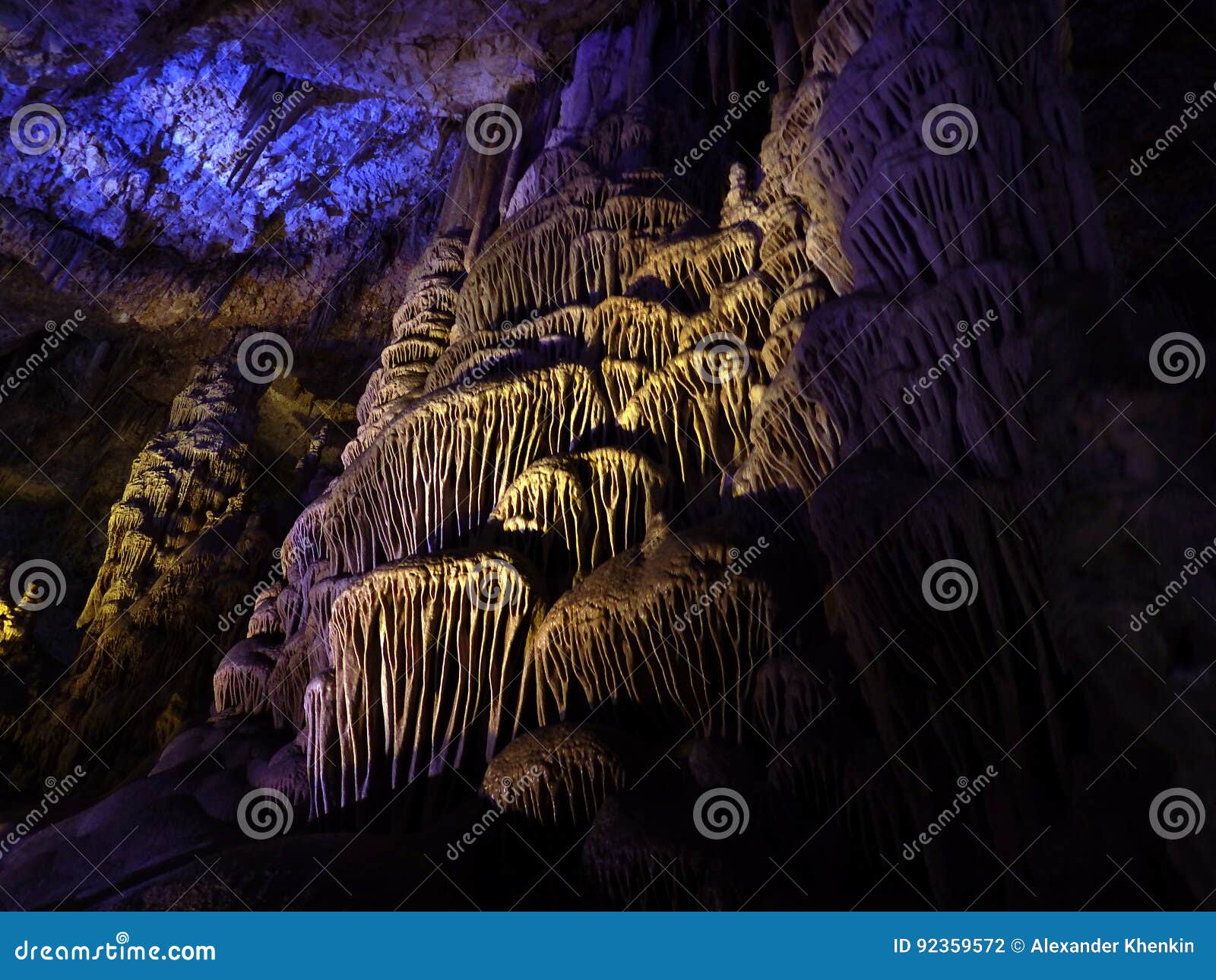 Geological Formation Underground. Stock Photo - Image of composition ...