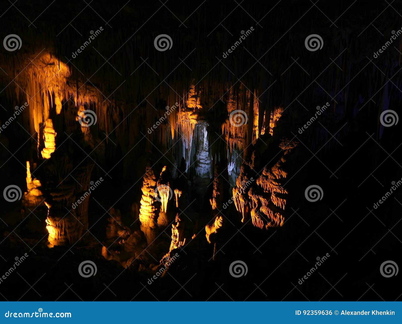 Geological Formation Underground. Stock Photo - Image of background ...