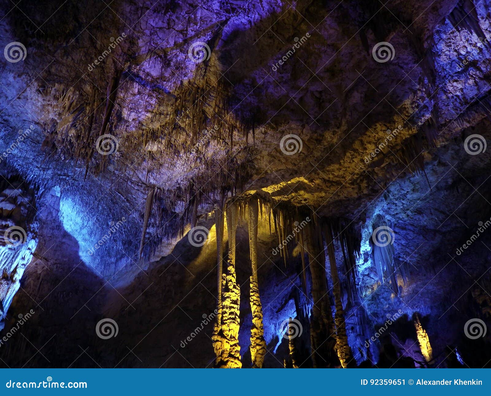 Geological Formation Underground. Stock Image - Image of geological ...