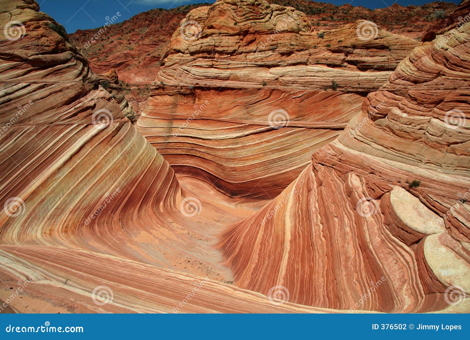 Geological Formation - the Wave Stock Photo - Image of rust, mesa: 376502