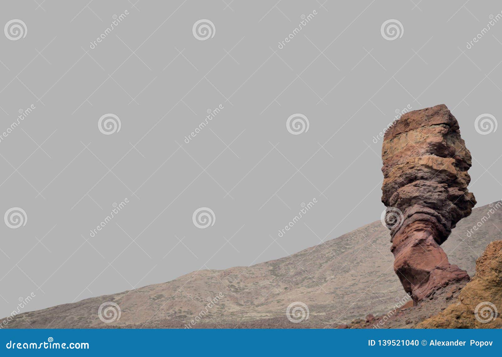 Geological Formation of Weathered Rock Stock Photo - Image of mountains ...