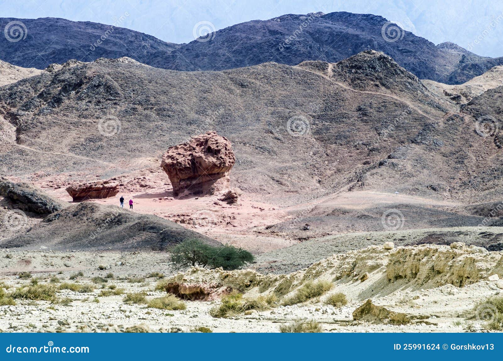 Geological Formations In Timna Park, Israel Stock Photo - Image of ...