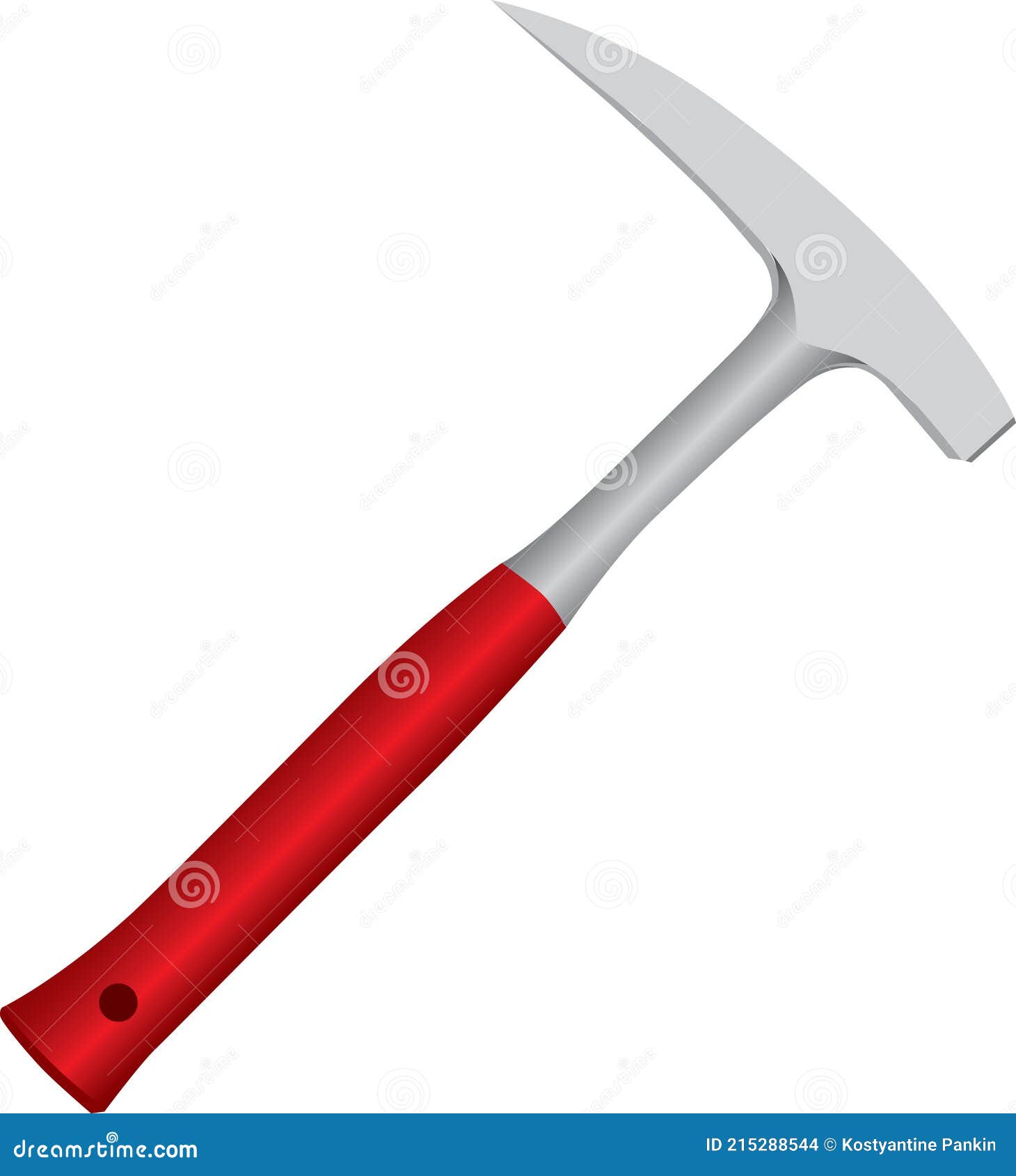 Geological Hammer Vector Illustration | CartoonDealer.com #215288544