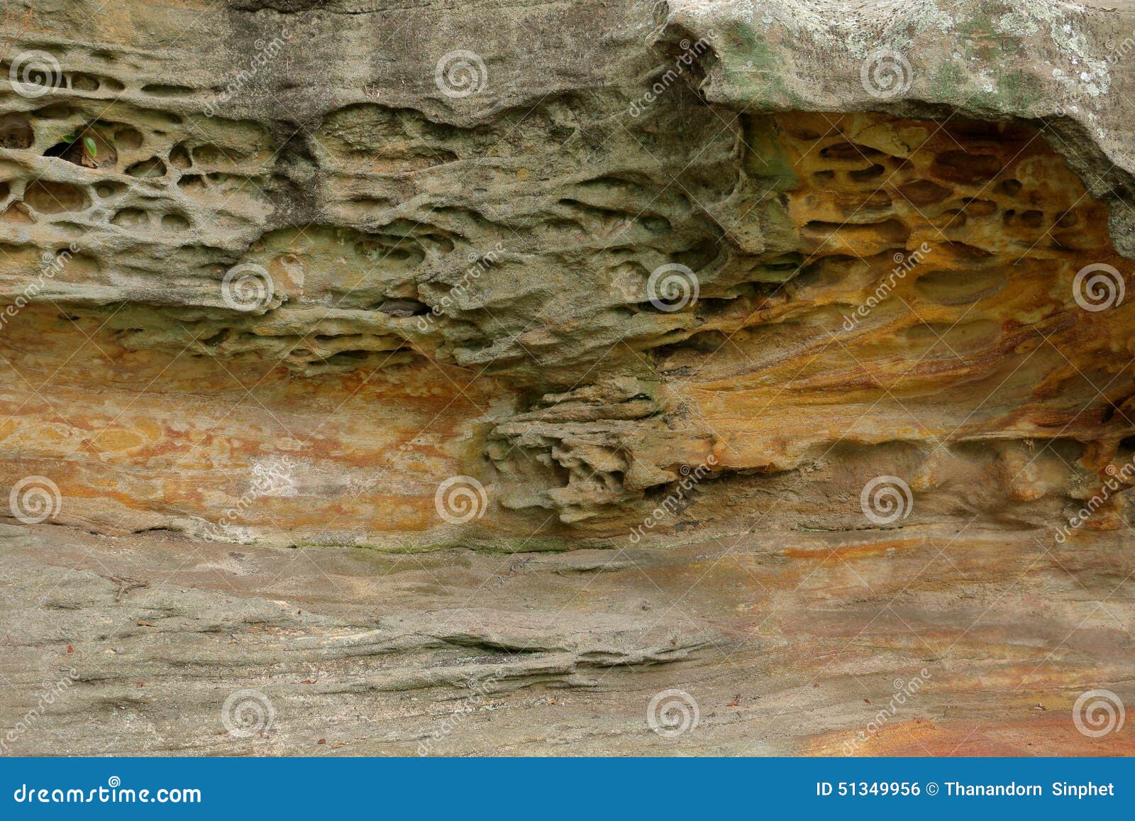 Geological layers of earth stock photo. Image of background - 51349956