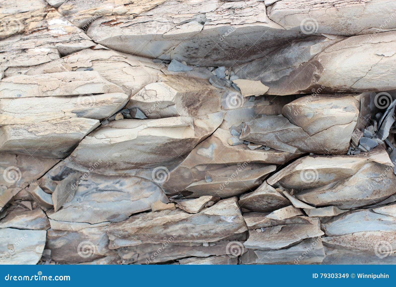 Geological Layers Of Earth - Layered Rock Background. Rock Layer ...