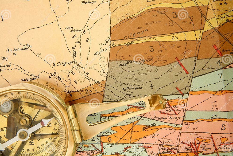 Geological mapping stock image. Image of energy, research - 272813