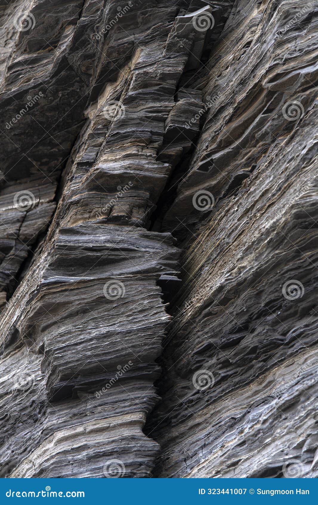 Surface of the Cliff at the Seaside Stock Image - Image of chaeseokgang ...