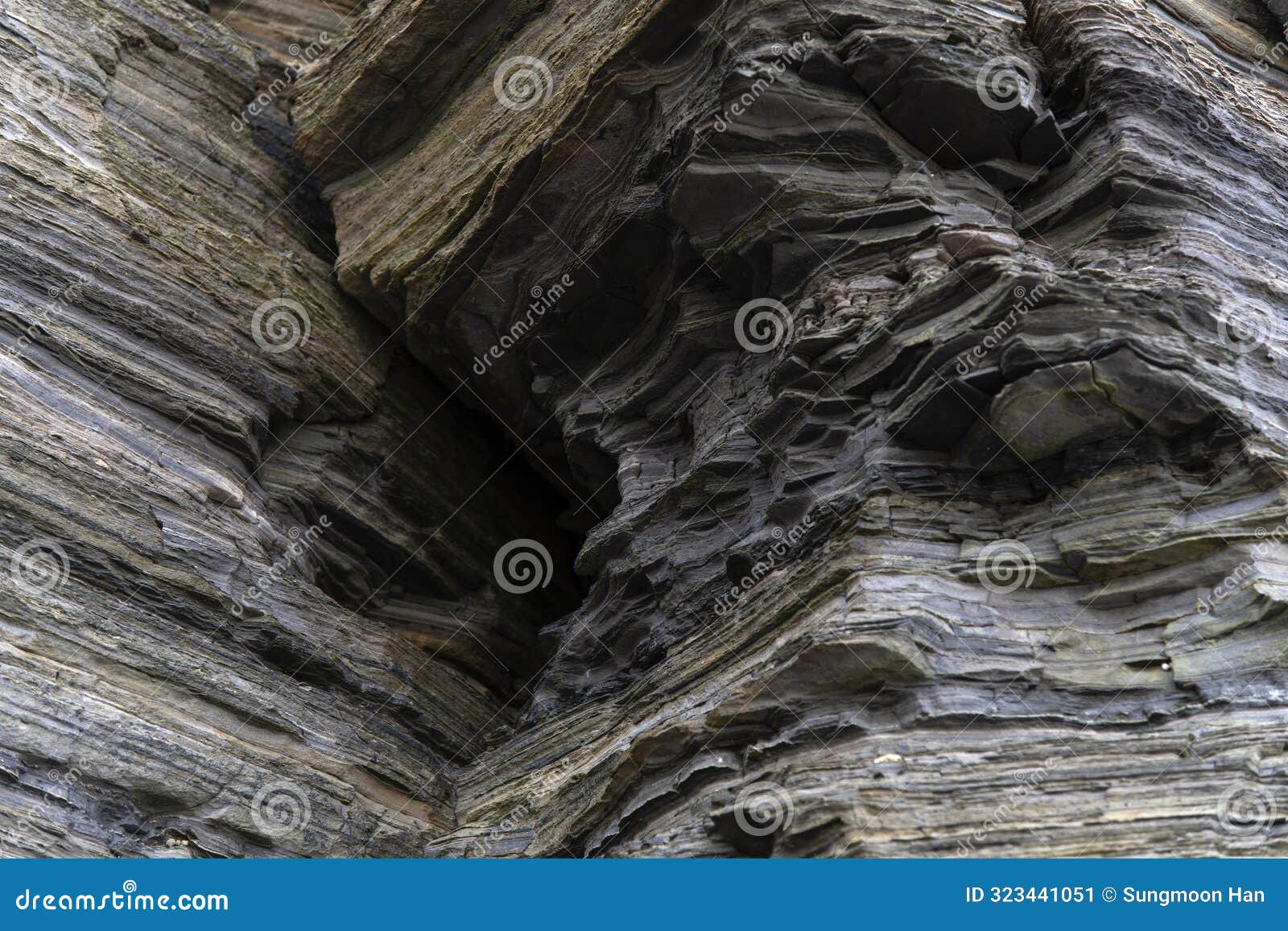 Surface of the Cliff at the Seaside Stock Image - Image of history ...