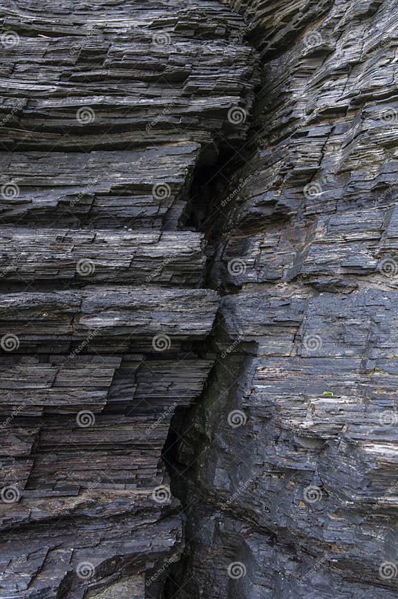 Surface of the Cliff at the Seaside Stock Photo - Image of formation ...