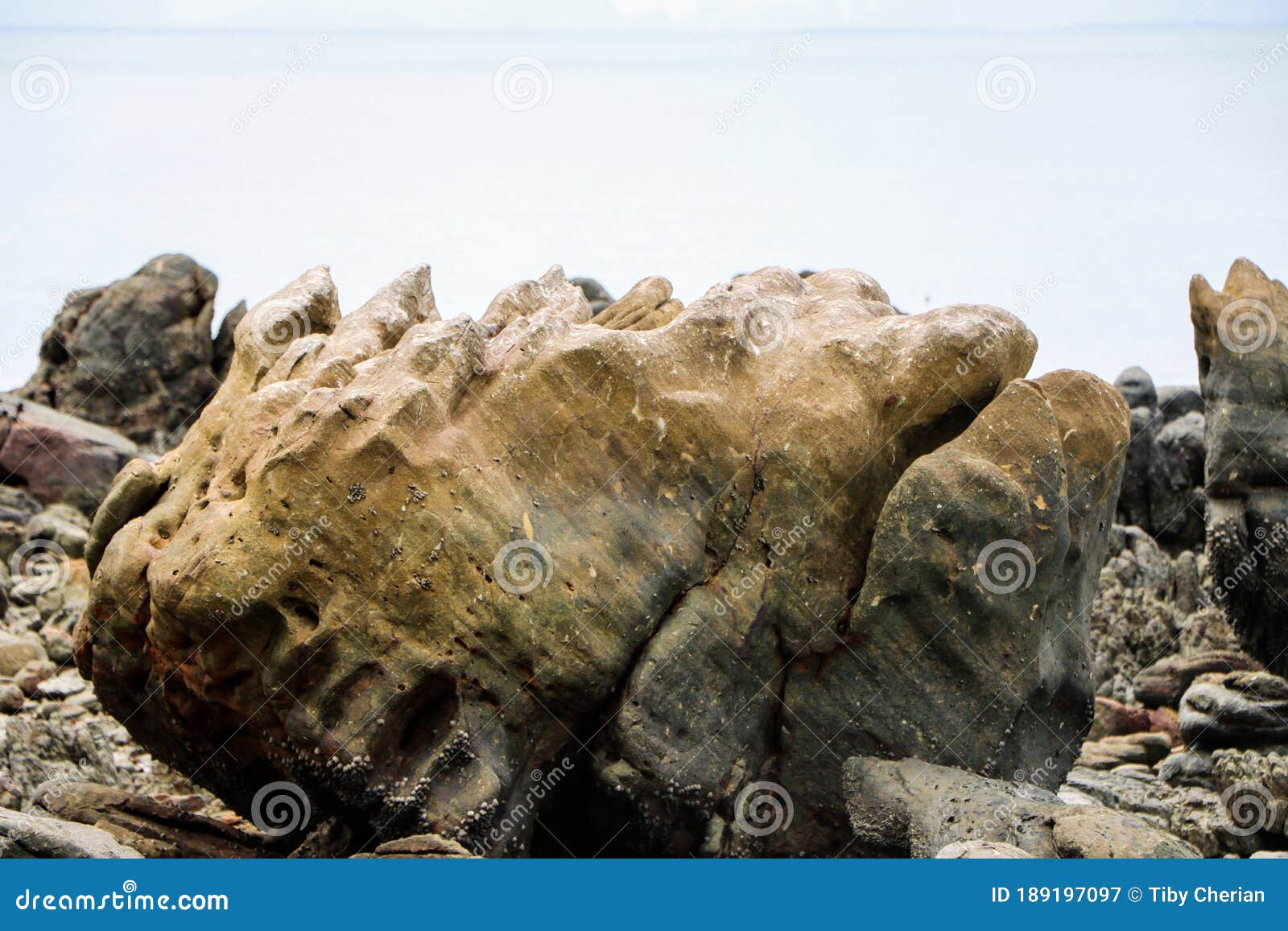 Geological Process of Erosion To Stone and Rock Formations Created by ...