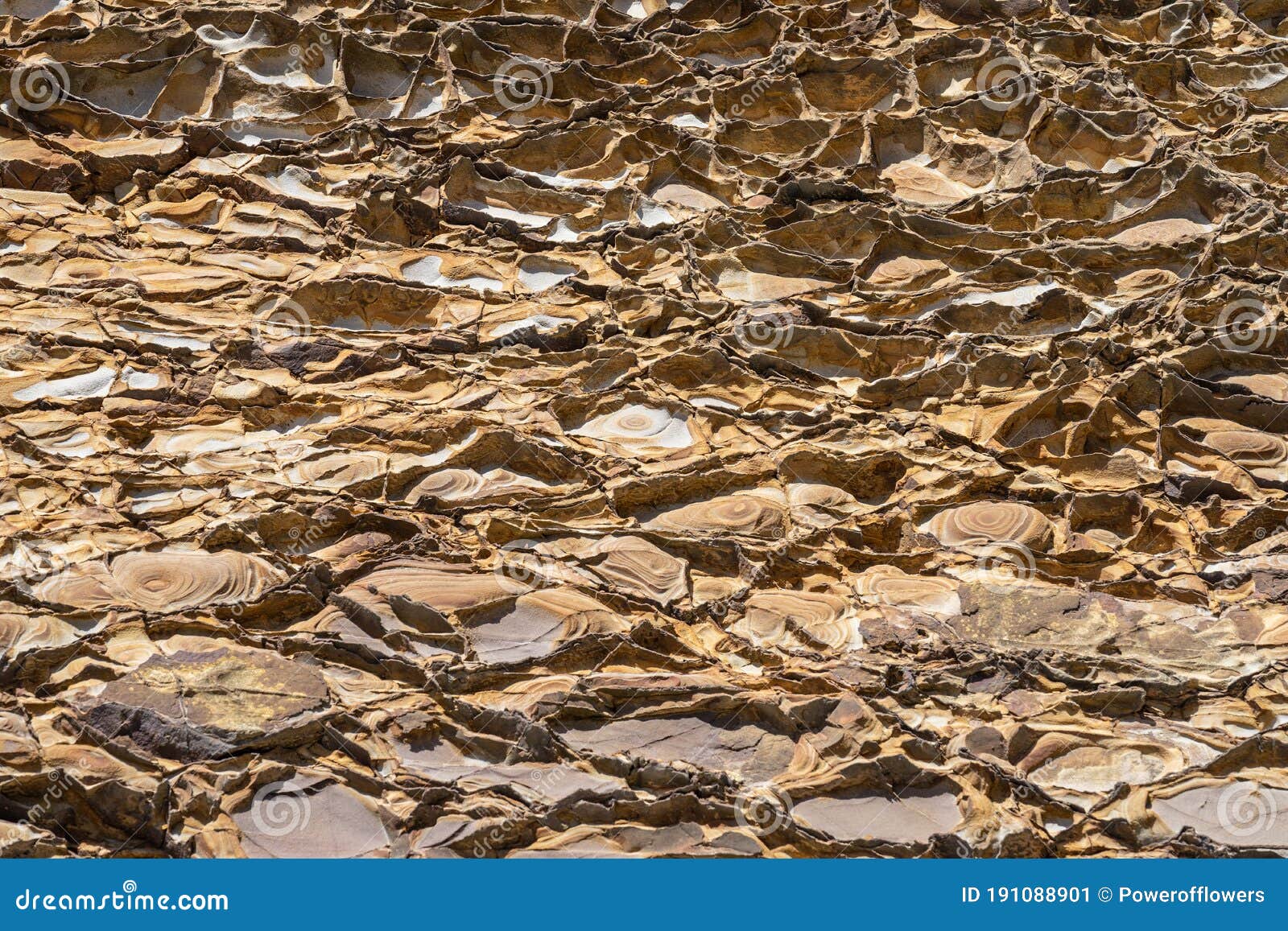 Geological Rock Layers.Close-up Abstract Shot of the Rock Face Stock ...