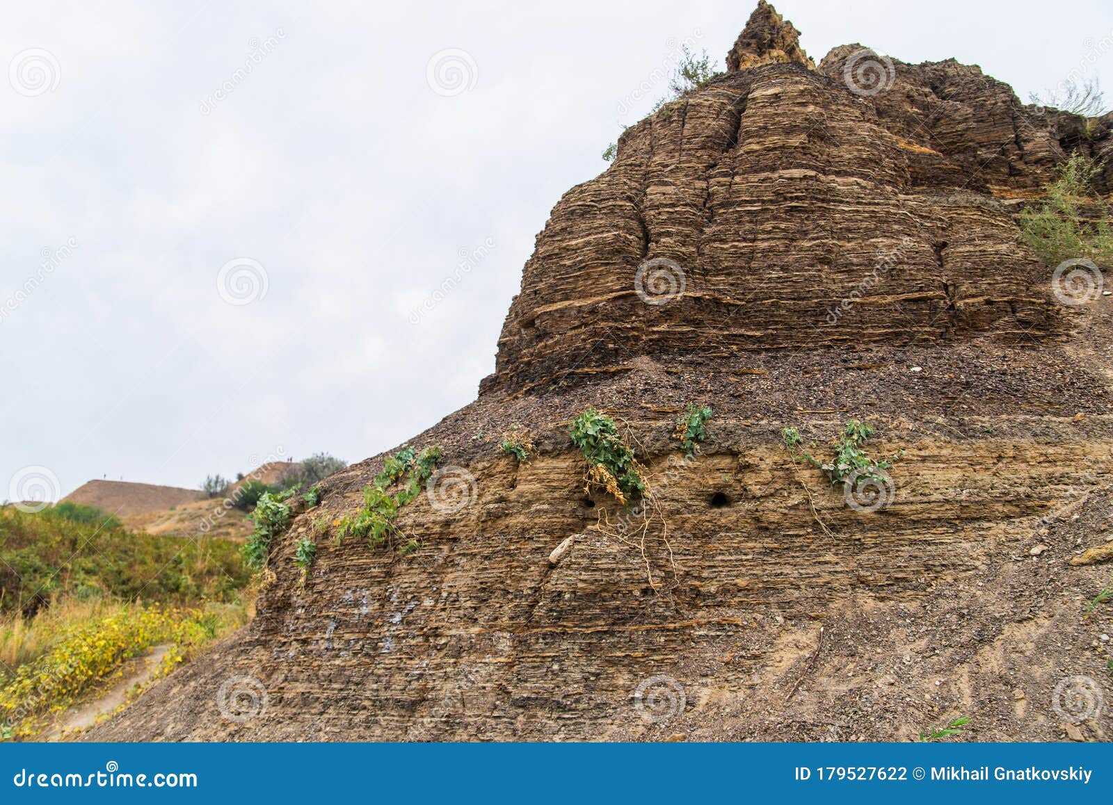 Geological Rock Layers of Ground Stock Photo - Image of norway, arctic ...