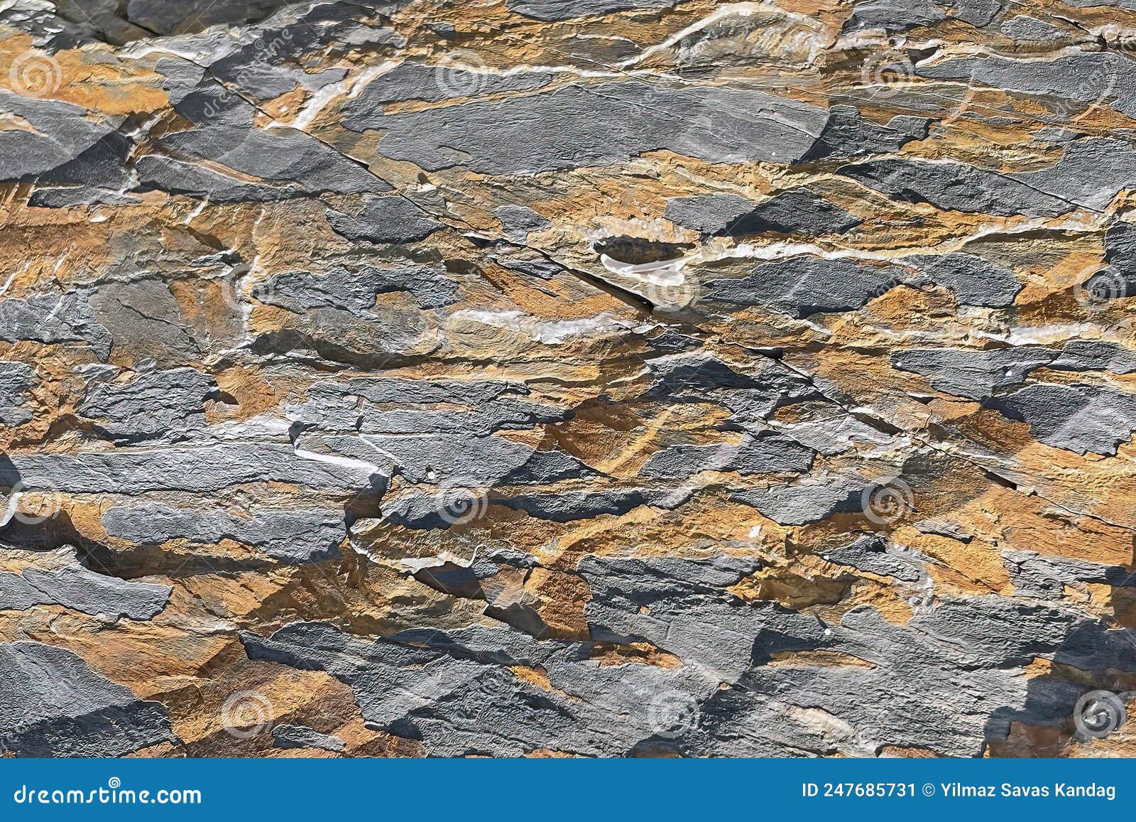 Geological Rock Pattern for Background Stock Image - Image of dirt ...