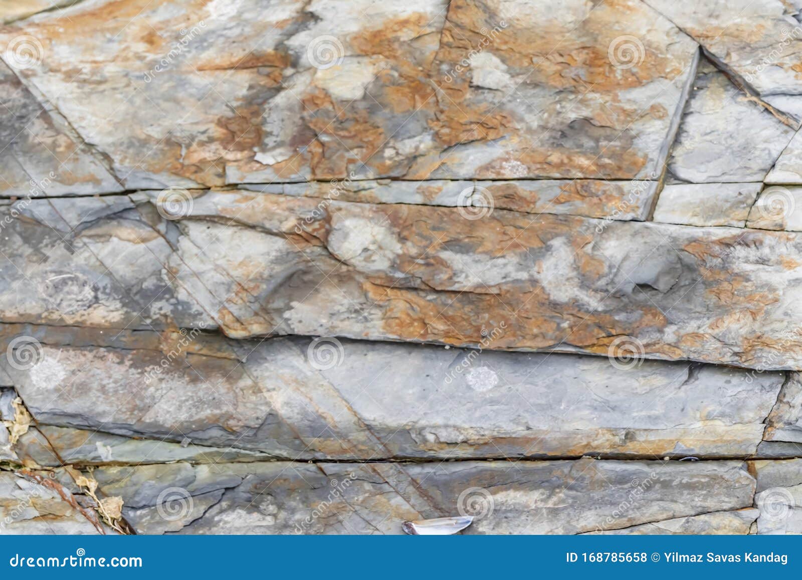 Geological Rock Shapes and Patterns Stock Photo - Image of brown ...
