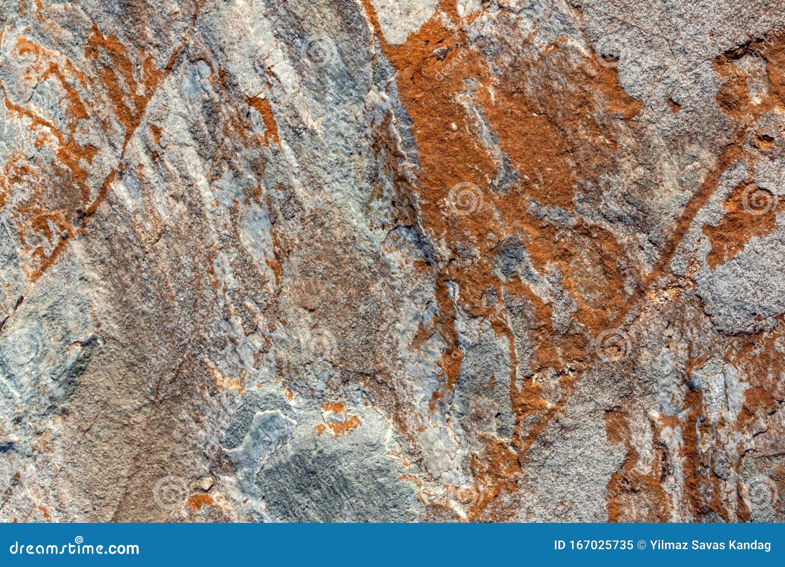 Geological Rock Shapes and Patterns Stock Image - Image of brown ...