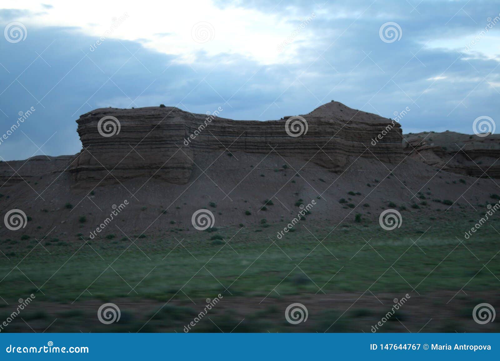 The Geological Structure Of Shale Sedimentary Rock And Asphalt Road ...