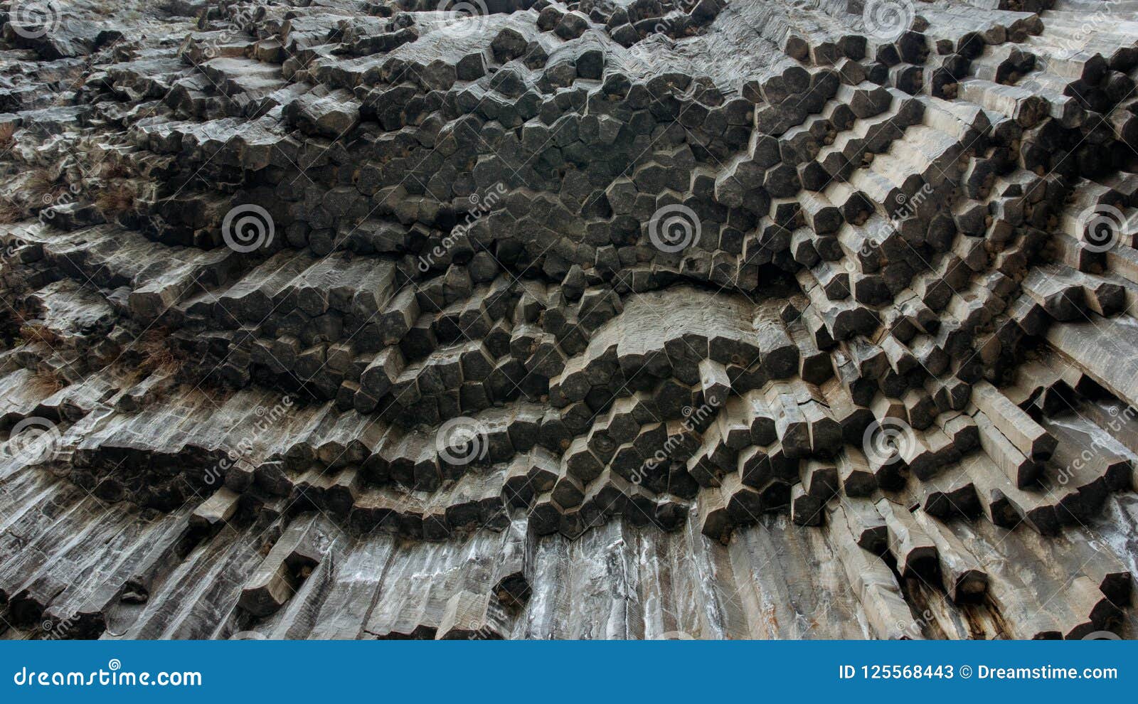 Geological Structures of Volcanic Activity Stock Image - Image of earth ...