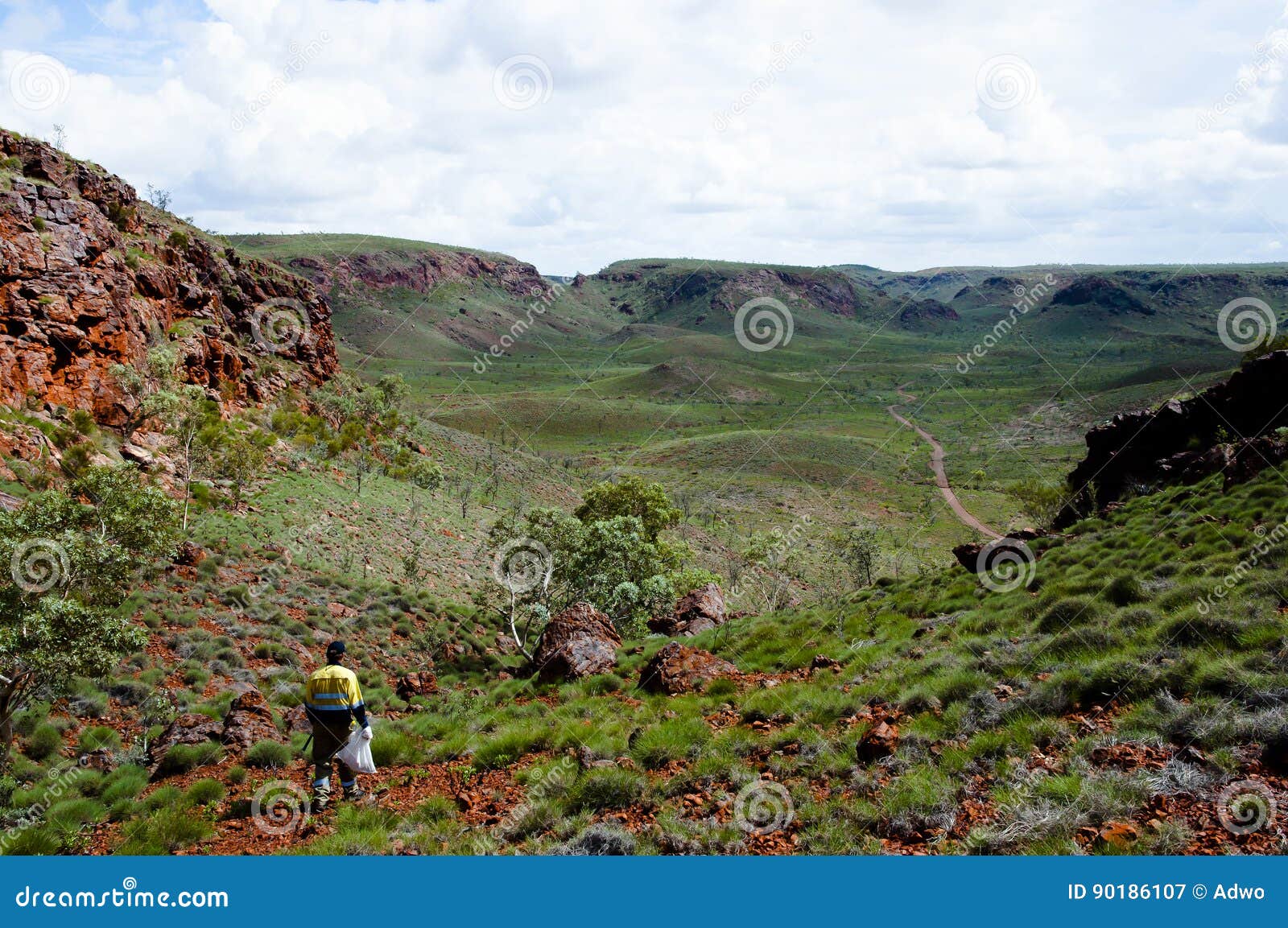 Geologist Prospecting For Iron Ore Pilbara Australia Editorial Photography Image Of Ranges
