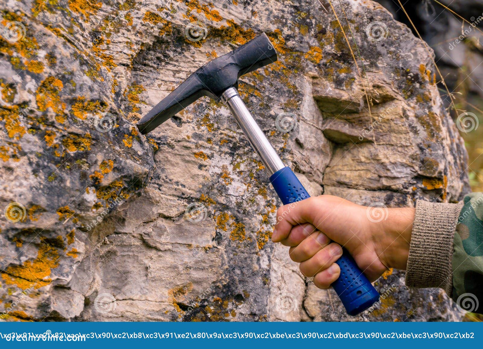 Geological hammer in hand stock image. Image of activity - 132268035 Geological hammer in hand stock image. Image of activity - 132268035